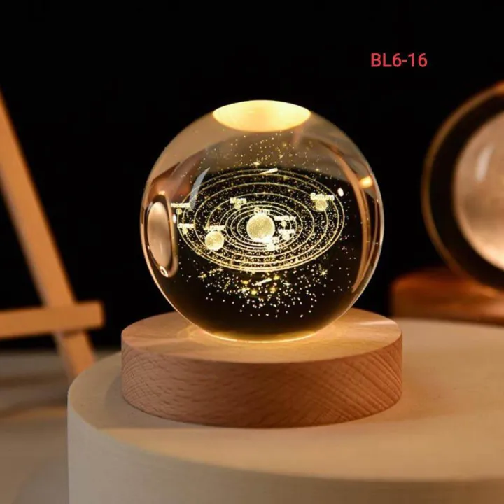 Crystal Ball Lamp - 8CM | Daraz.lk