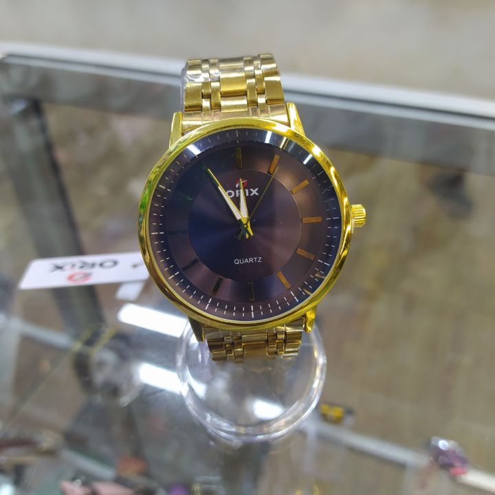 Mens Watch Orix,Gold Colour,Chain Watch | Daraz.lk