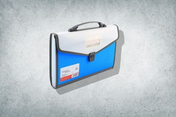 Expanding file bag l Expanding file with 12 pockets and handle | Daraz.pk