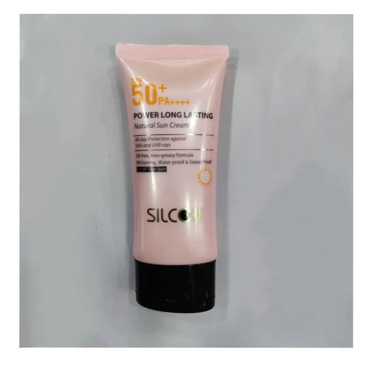 Silcon Power Long-Lasting Sun Cream SPF 50 – 40 g Waterproof Protection ...