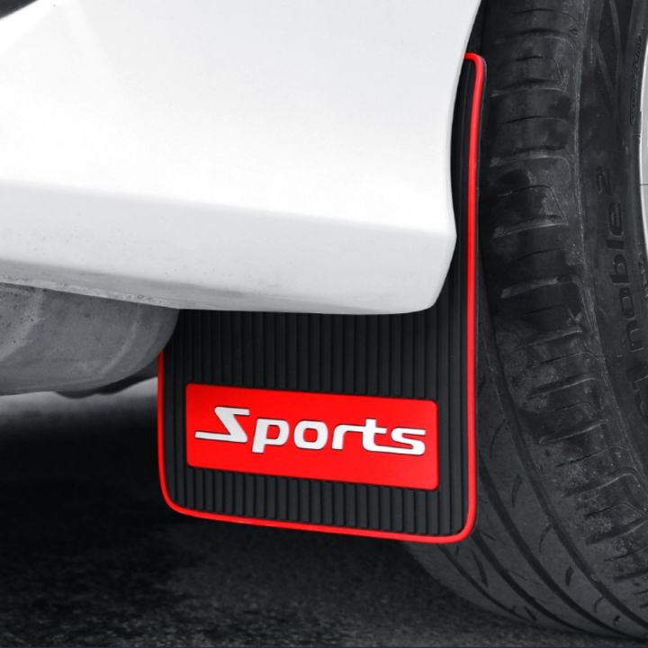 2 universal mudguards for cars and SUVs - front and rear mudguards with ...