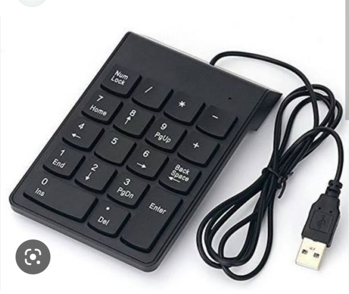Mini numeric keyboard super Thin | Daraz.pk