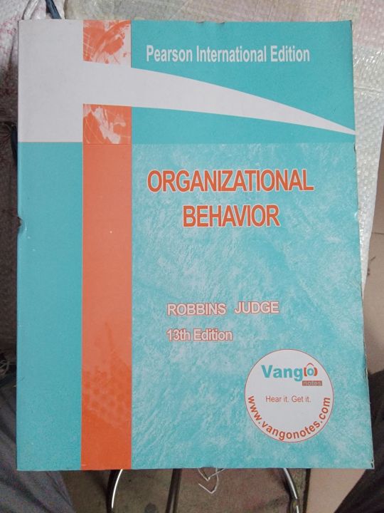 ORGANIZATIONAL BEHAVIOR ROBBINS JUDGE 13th Edition | Daraz.com.bd