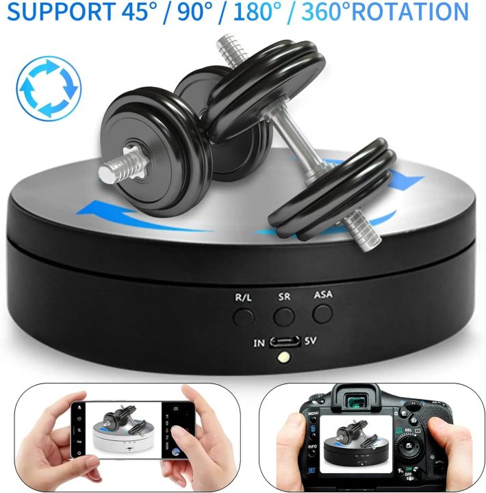 360 Degree Motorized Turntable Display Stand for Photography Products ...