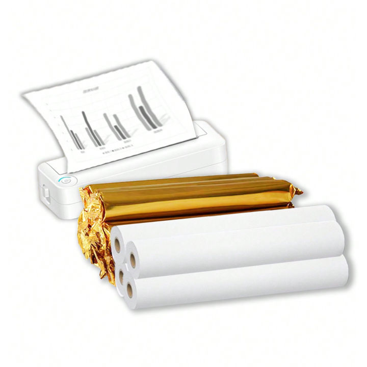 2 Roll A4 Thermal Paper 210mm Width Diameter 30mm Printer Paper Fit for ...