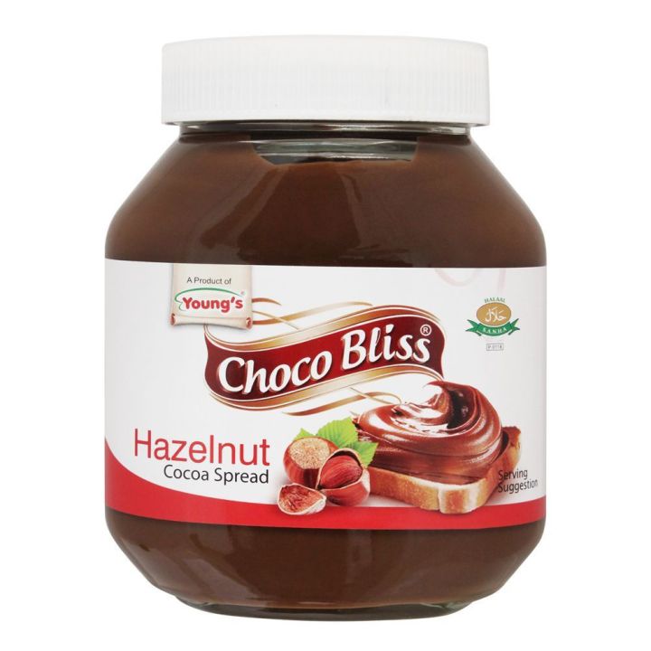 Young's choco bliss hazelnut or milky cocoa spread | Daraz.pk