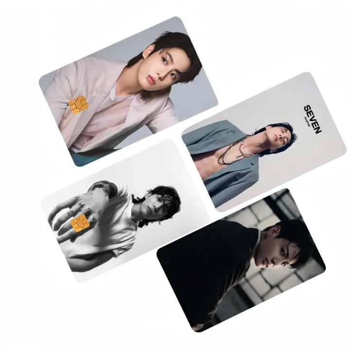 KPOP Jung Kook Poster 100% Hot Sale Amine Credit Debit Bank Card Bus ...
