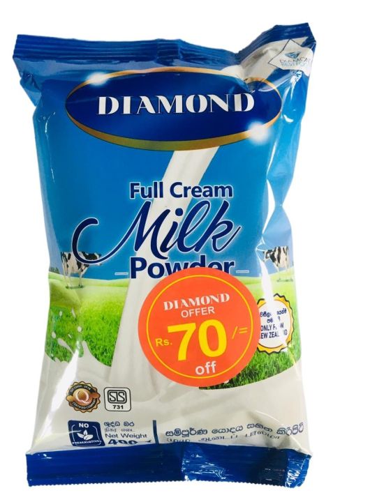 diamond milk powder full cream 400g | Daraz.lk