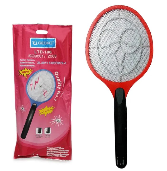 Rechargeable Mosquito Bat Fly Insect Killer Zapper GECKO Electronic ...