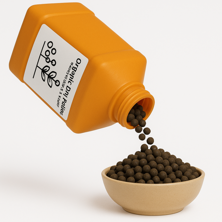 Organic Dry Pellets Fertilizer - Premium Natural Soil Booster for ...