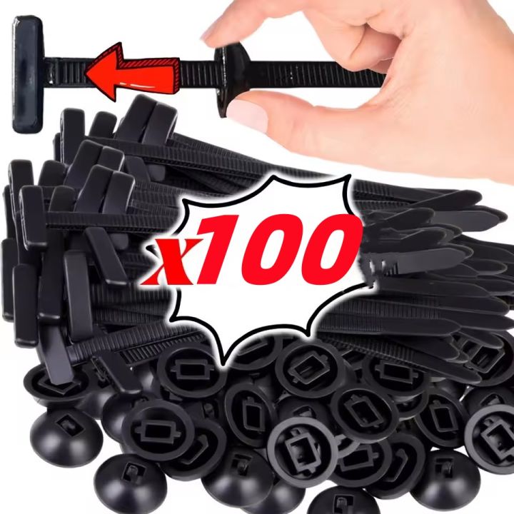 Self-locking Nylon Cable Tie Multi-Purpose Car Fender Engine Guards ...