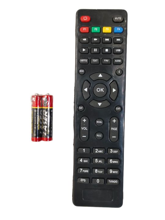 Origonal F1 F2 F3 F4 Remote Control For Dish Receiver With Cell | Daraz.pk