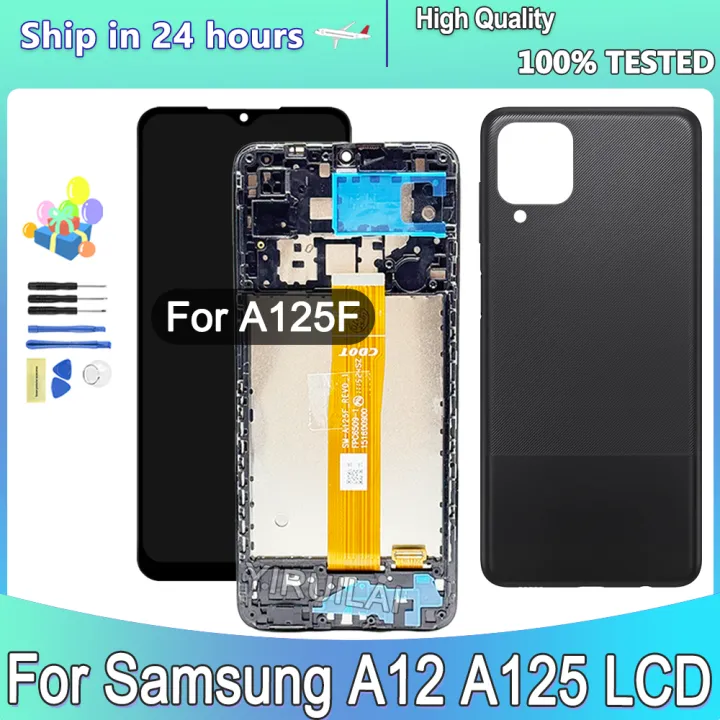 6.5''Amoled For Samsung Galaxy A12 A125F A127F LCD Display Touch Screen ...