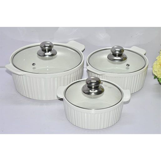 3pcs set ceramic serving dishes | Daraz.lk