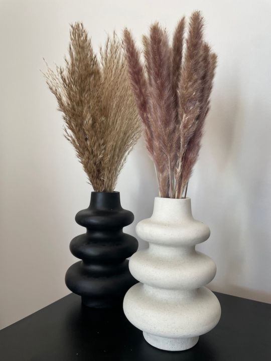 set of 2 Handmade Concrete vase, trending vase, minimalistic vase ...