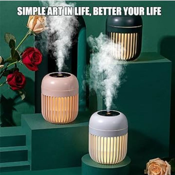 Humidifier With Night Lamp Rechargeable Battery | Daraz.com.np