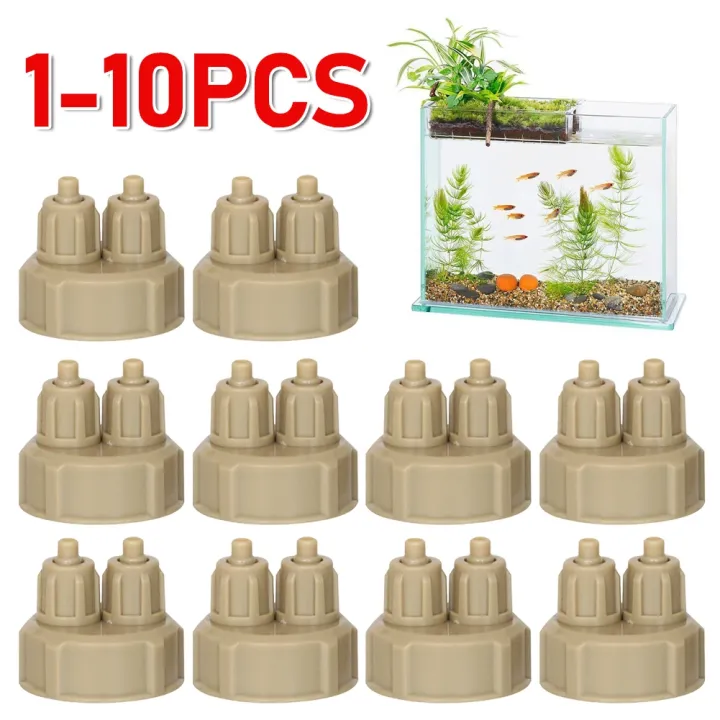 1-10pcs Aquarium CO2 System Generator Bottle Cap Fish Tank Live Plant ...