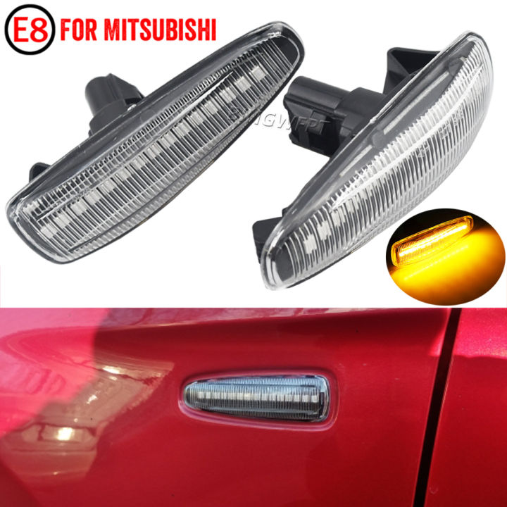 Dynamic Turn Signal Side Marker Sequential Light For Mitsubishi Lancer ...