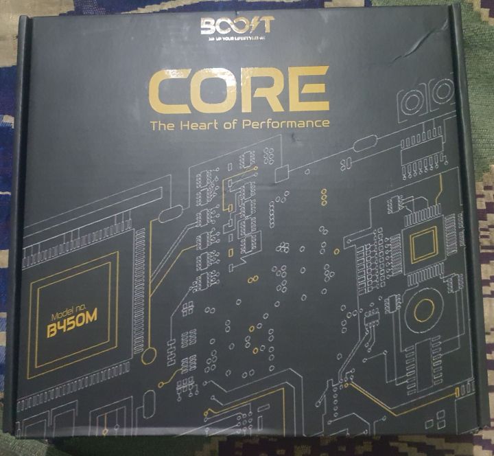 Boost Core B450M DDR4 AM4 Motherboard | B450 Chipset | M.2 Support ...
