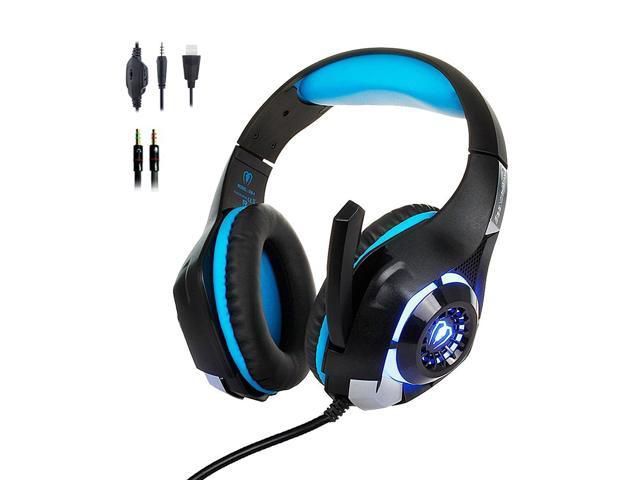 Beexcellent GM1 headphones headphones gaming Wired Over-Ear headphones ...