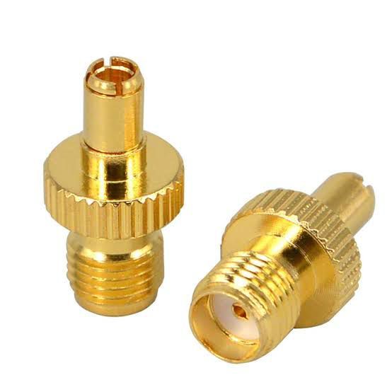 sma female to ts9 male pin connector female jack RF connector straight gold plating | Daraz.pk