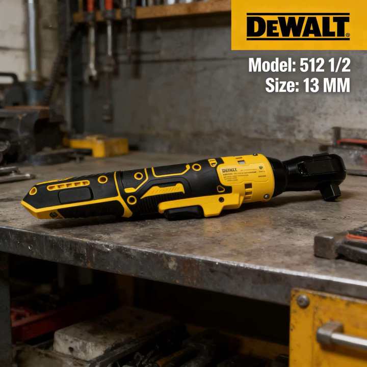DeWalt 20V Brushless Right - Angle Wrench 512 - 95N High Torque, 2500 ...