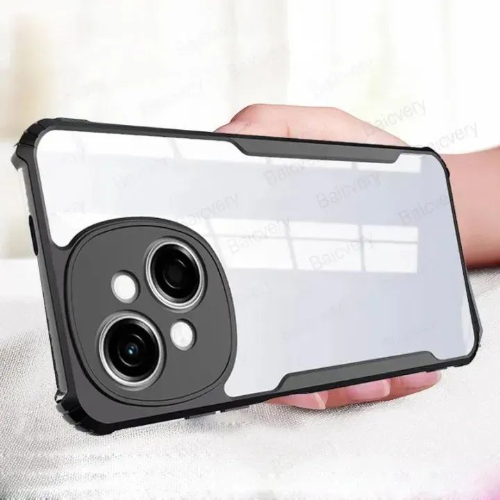 Techno Spark Go 1/Pop 9Ipaky Shockproof Hybrid Armor Back Case Full ...