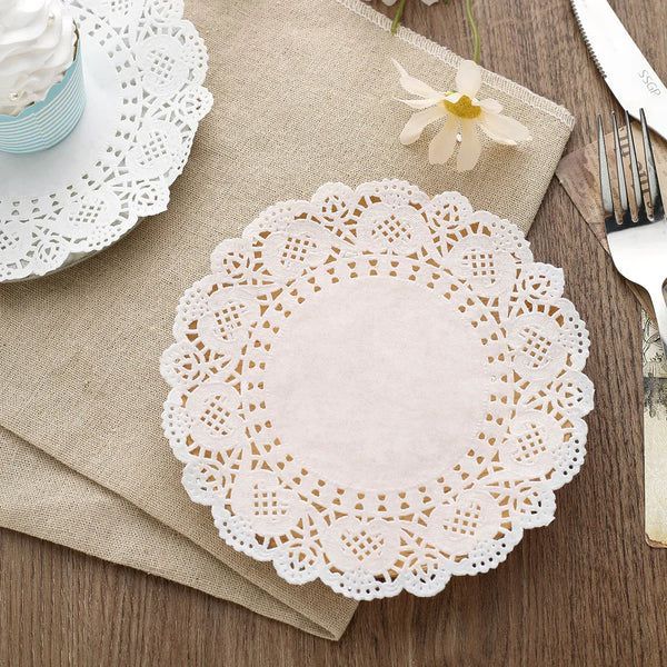 White Round Doilies Lace Paper 8 inch – Pack of 50 | Daraz.pk