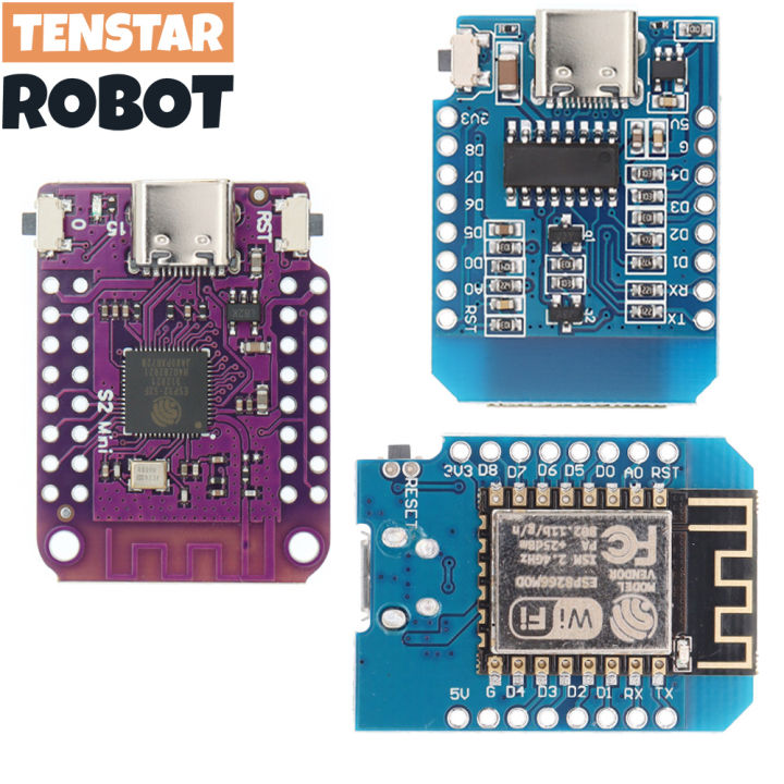 ESP32 S2 Mini D1 Mini Board Based ESP8266 CH340 ESP32-S2FN4R2 4MB FLASH ...