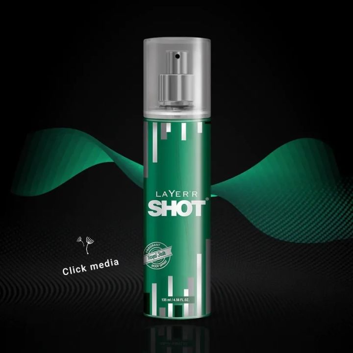 Layer'r Shot Royal Jade Body Spray Indian product used for male - 135 ...