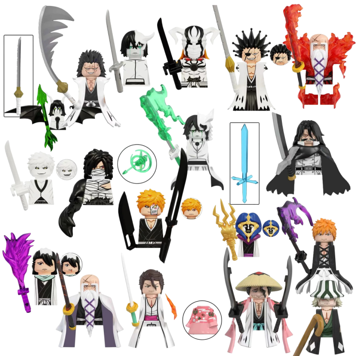 Blind Box KDL824 WM6164 Building Blocks Mini Model Figures Anime Bleach ...