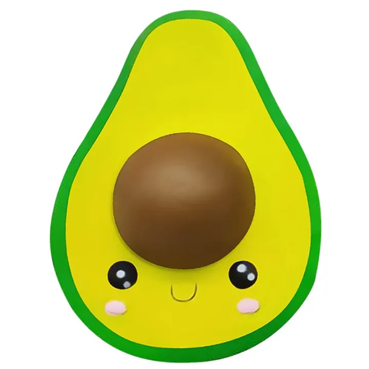 Jumbo Avocado Squishy Cute Slow Rising Soft Squeeze Toy Simulation ...