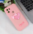Xiaomi Redmi A2 Plus Cover - Pink - Sweet Girls Case with 3D Love Heart ...