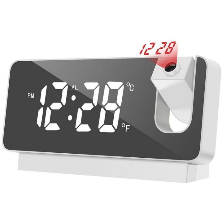 Table Clock Digital Projection Alarm Clock for Office and Home Décor ...