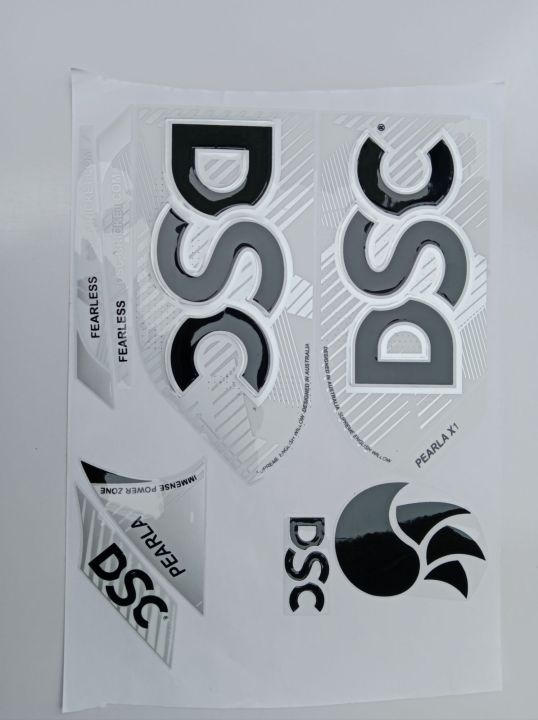 New 3D 2024 Latest DSC Silver & Black Edition Top Quality Cricket Bat ...