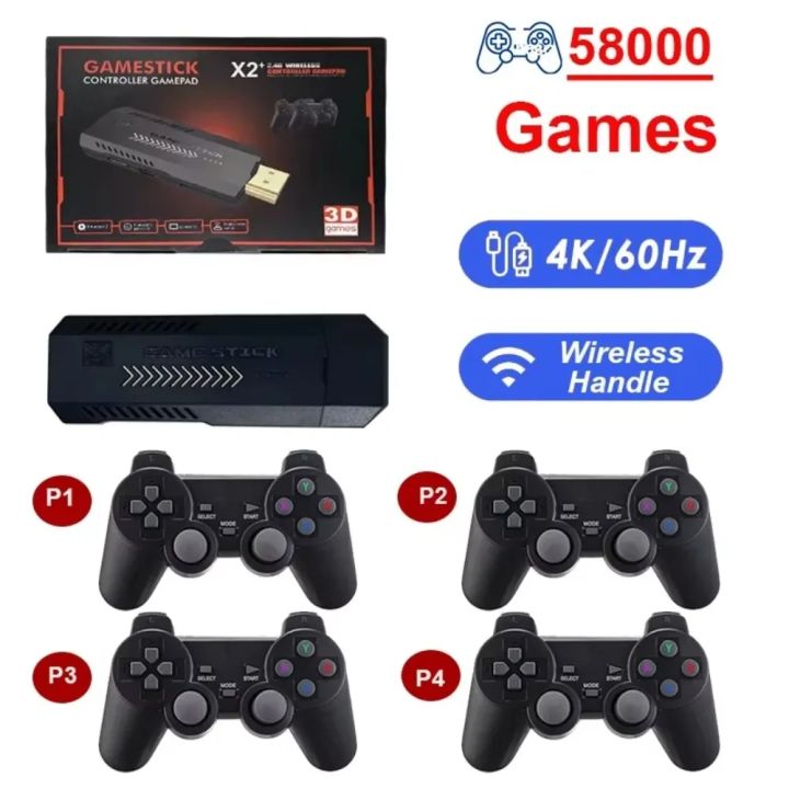 X2 GD10 Pro 4K Retro Game Console 2.4G Dual Wireless - 256GB 30000 ...