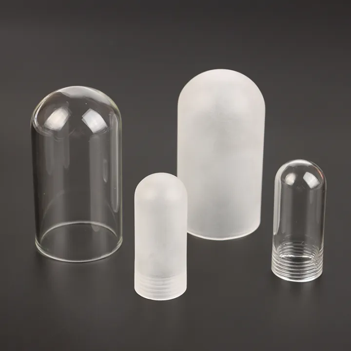Tubular G9 Glass Cover Threaded Neck Lamp Shade Replacement Parts ...