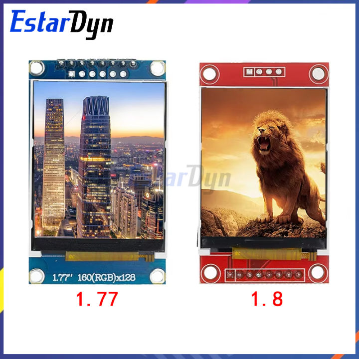 1.77 1.8 inch TFT LCD Module LCD Screen SPI serial 51 drivers 4 IO ...