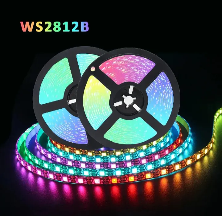 5 Meter WS2812B 5V Pixel Led IP30 Non Waterproof Strip | Daraz.pk