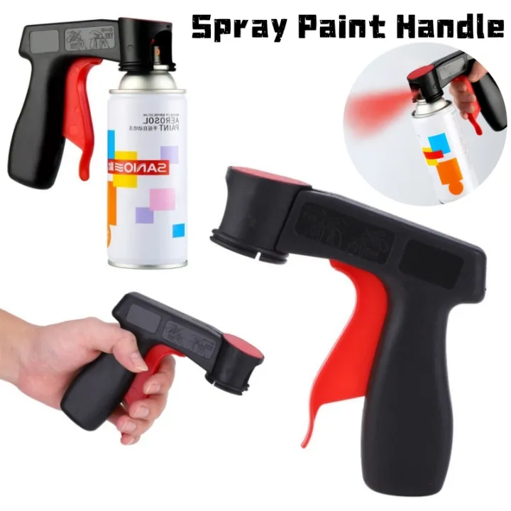 1PCS Polishing Paint Spray Gun Adaptor Instant Aerosol Trigger Handle ...