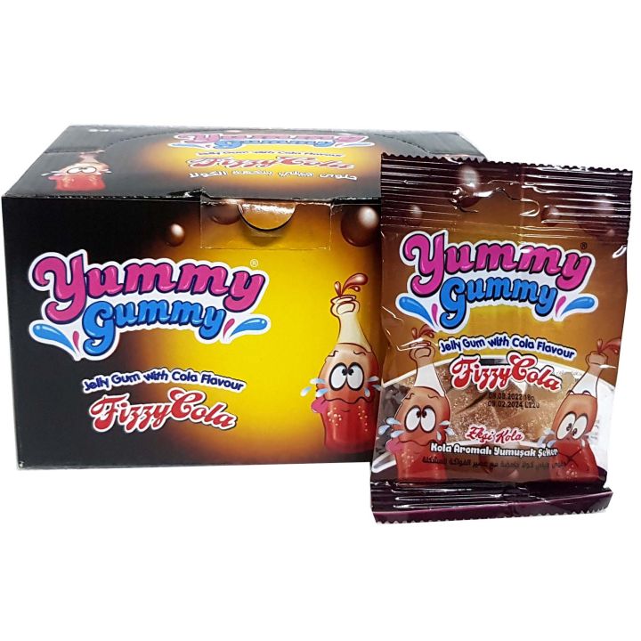 Yummy Gummy Jelly Gum With Cola Flavour 18g | Daraz.lk