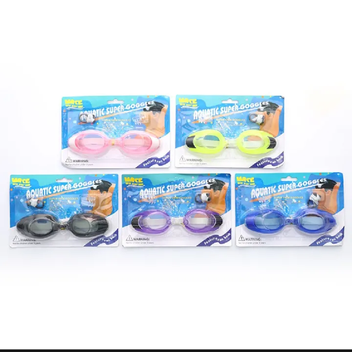 Limited Offer Summer Swim Swimming Goggles Set with Earplugs & Nose ...