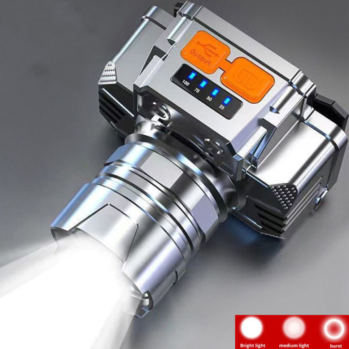 Head Led Light HeadLight Rechargeable Head Torch Light Front Led Head ...