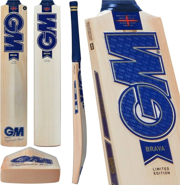 New Hard Ball Bat GM Latest Edition For Blue And cyan And Professional ...