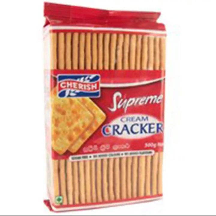 Cherish Supreme Cream Cracker 500g | Daraz.lk