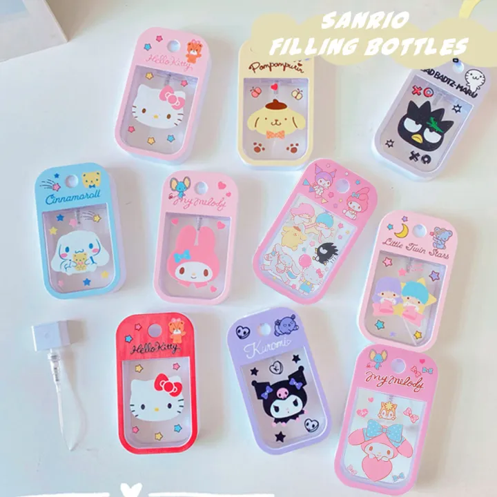 50ML Sanrio Filling Bottle Cute Hello Kitty Cinnamoroll Kuromi Perfume ...