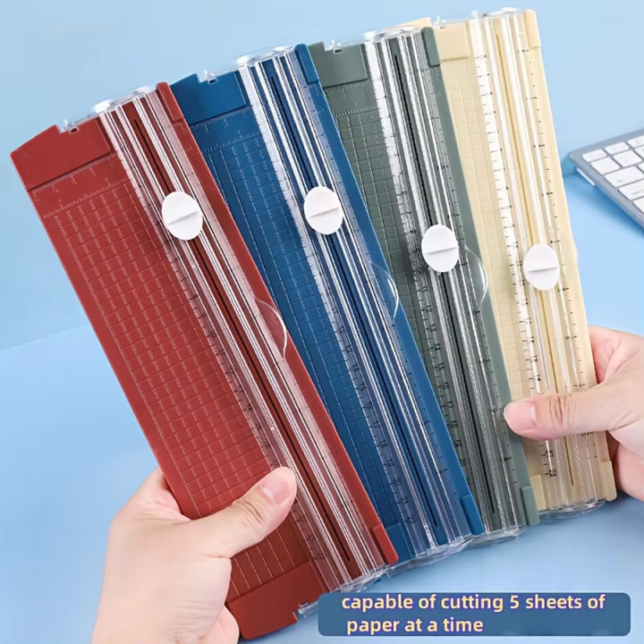 1PC Multi-functional bidirectional paper cutter, portable paper cutting ...
