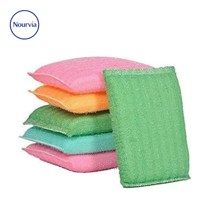 Dish Wash Foam Scrubber Pad – Kitchen Cleaning Sponge, Durable Dish ...