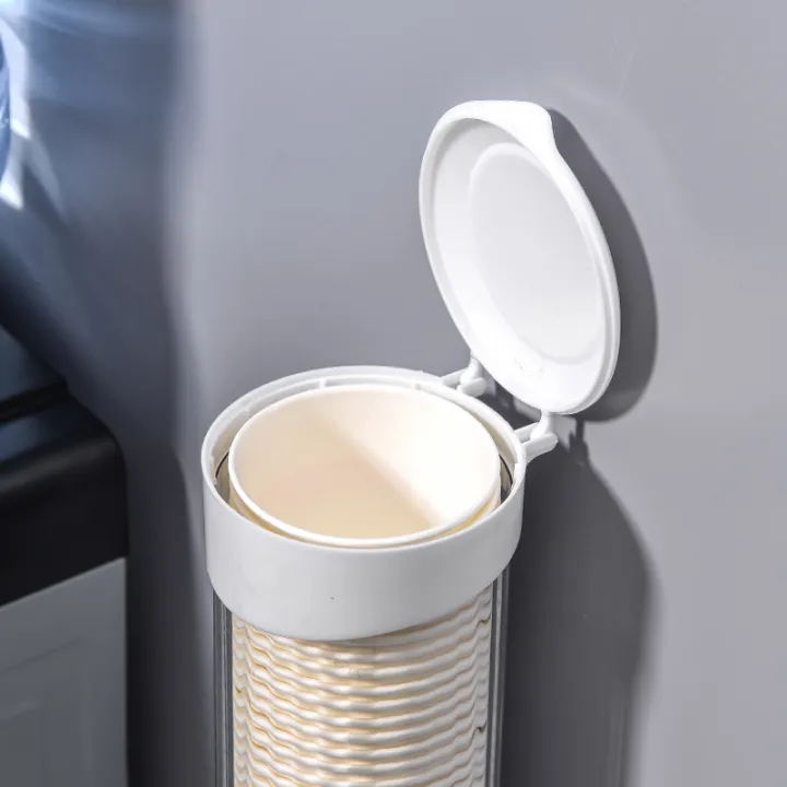 Disposable Paper Cups Dispenser Plastic Cup Holder for Water Dispenser ...