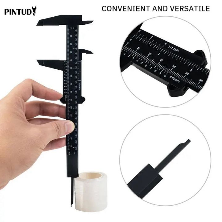 1PC Plastic Vernier Caliper Digital Display Caliper Mini Text Play ...